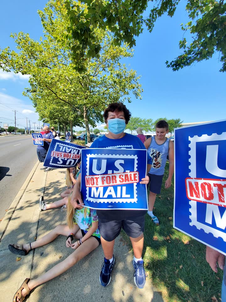 Photos from the Save Our Post Office Rally, on 8/22/20 at the Whitehall ...